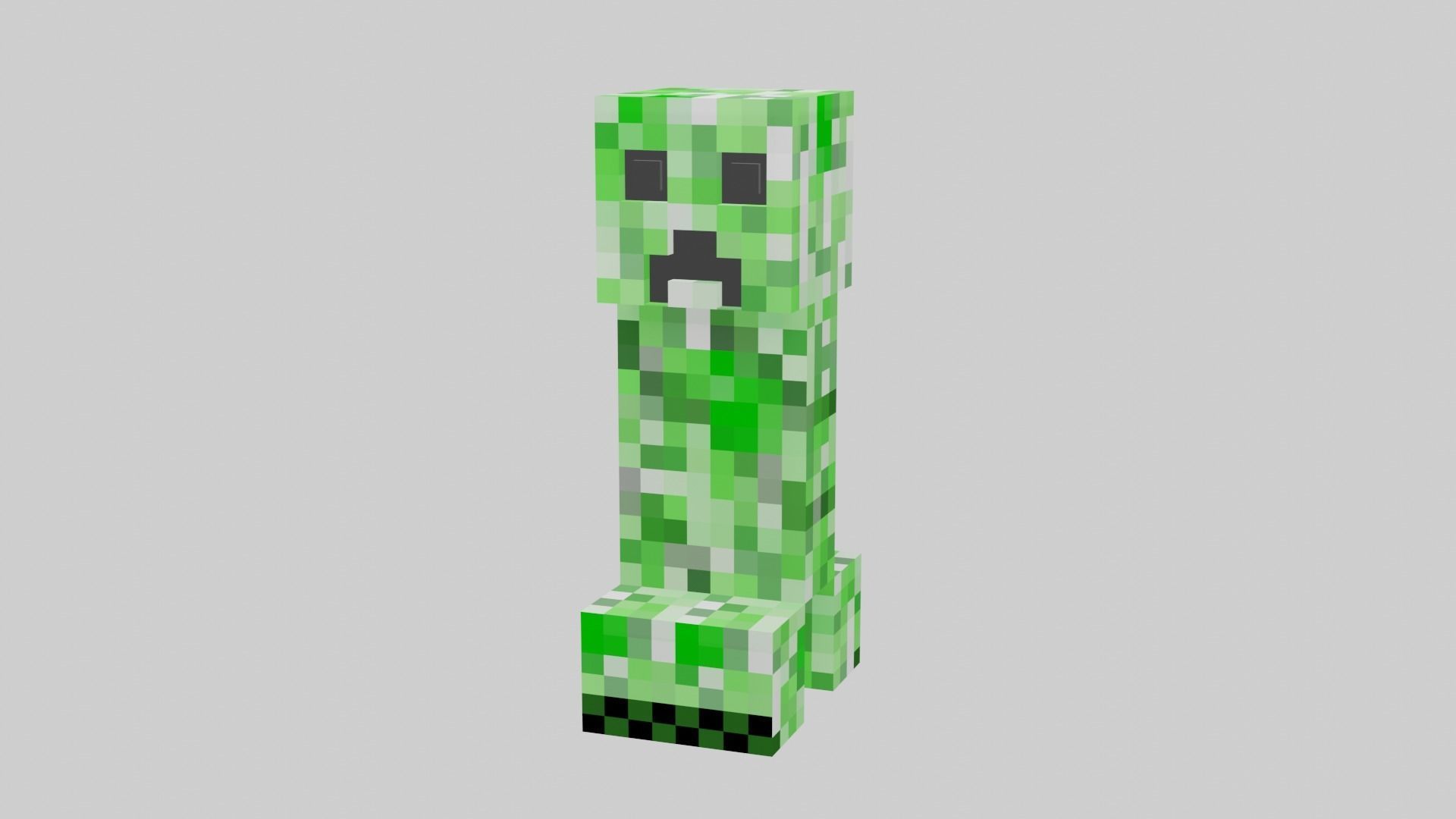 Minecraft Creeper 3D model | CGTrader