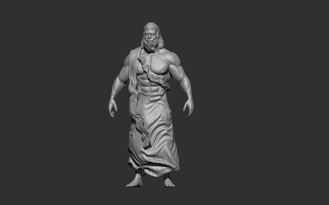 Zeus Design 3D model 3D printable | CGTrader