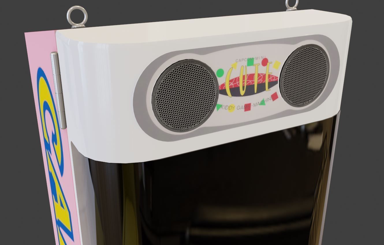 Capcom Mini Cute 3D model | CGTrader