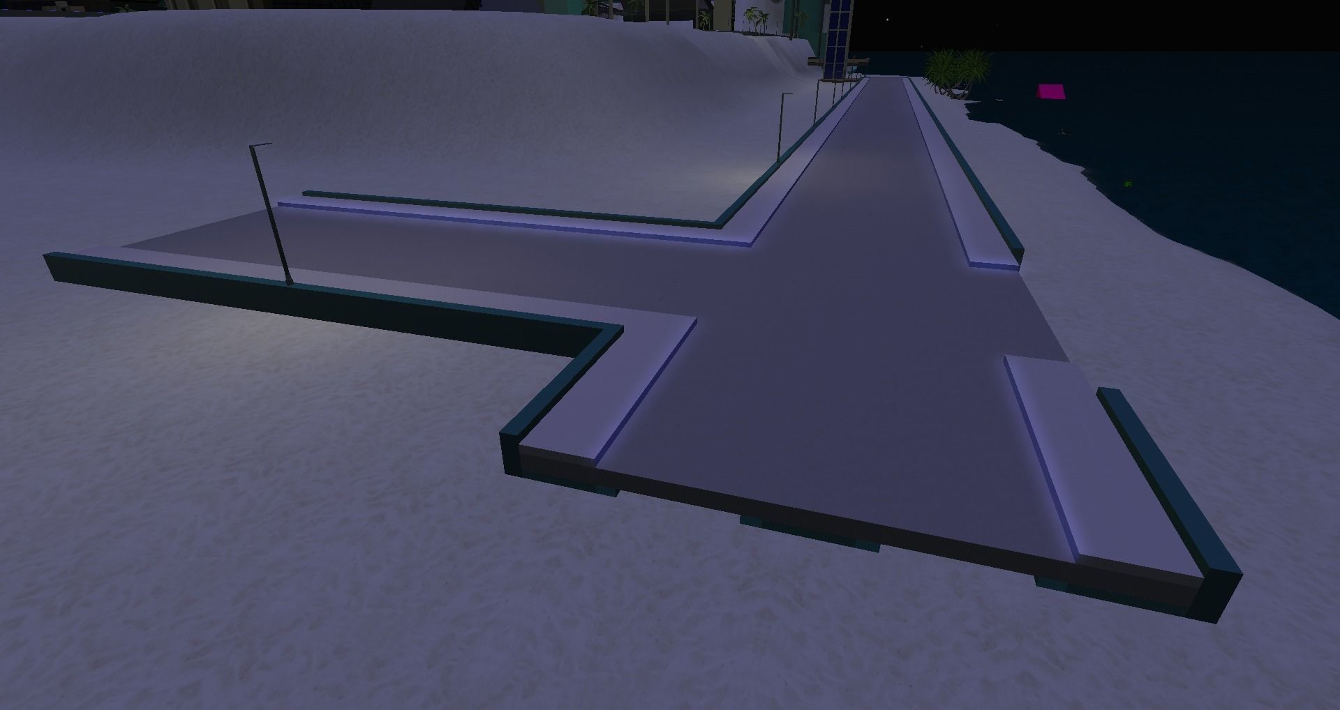 3D model Sohlarious City Modular Road Kit - Standard Straight 01 VR ...