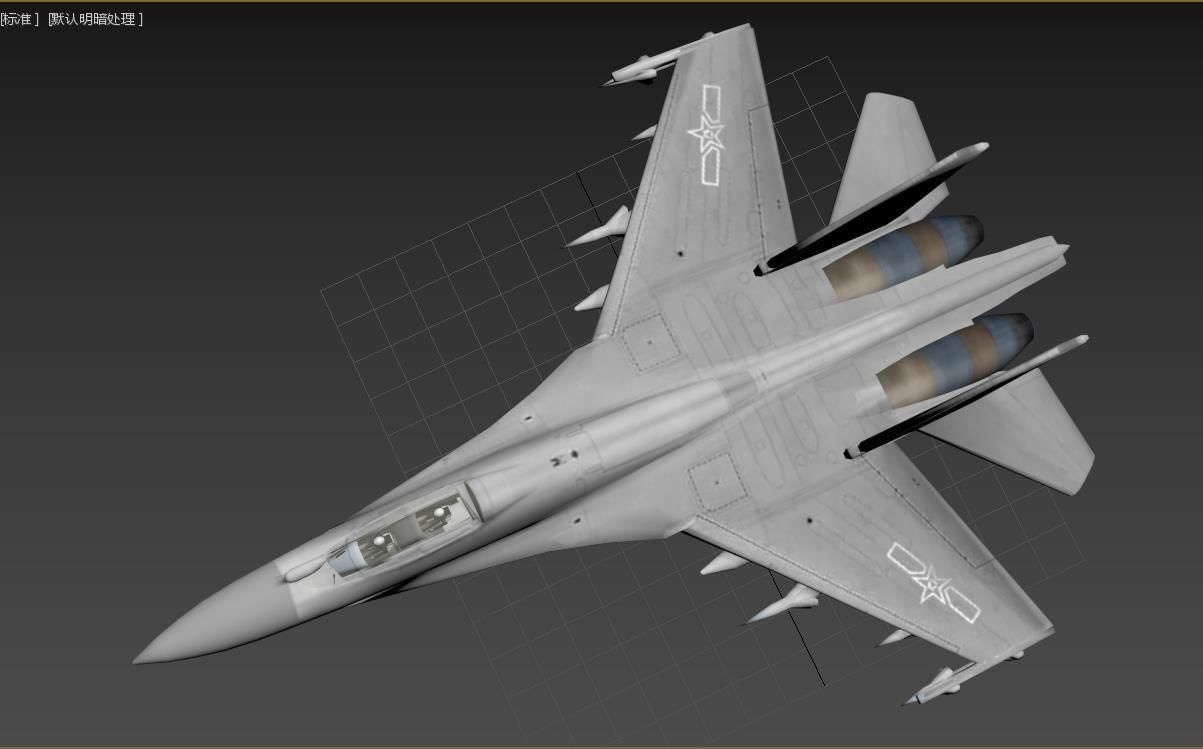 Super Flanker J16 Fighter 3D model | CGTrader