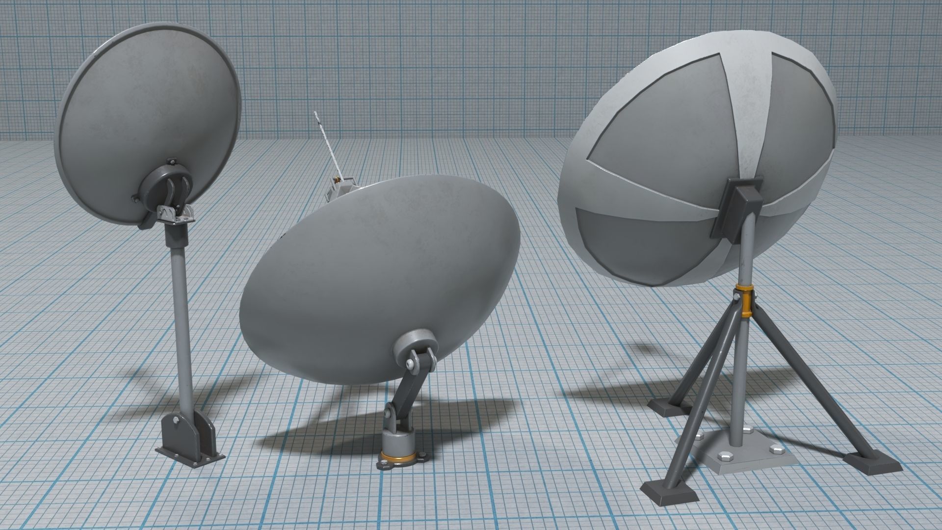 3D model Antennas Collection - 21 pieces VR / AR / low-poly | CGTrader