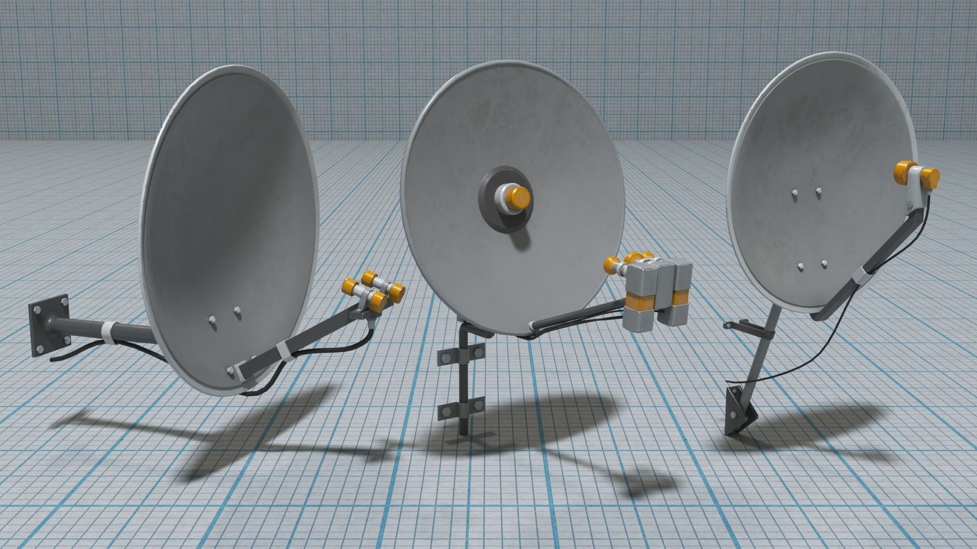 3D model Antennas Collection - 21 pieces VR / AR / low-poly | CGTrader