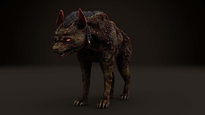 3D model Hyena VR / AR / low-poly | CGTrader