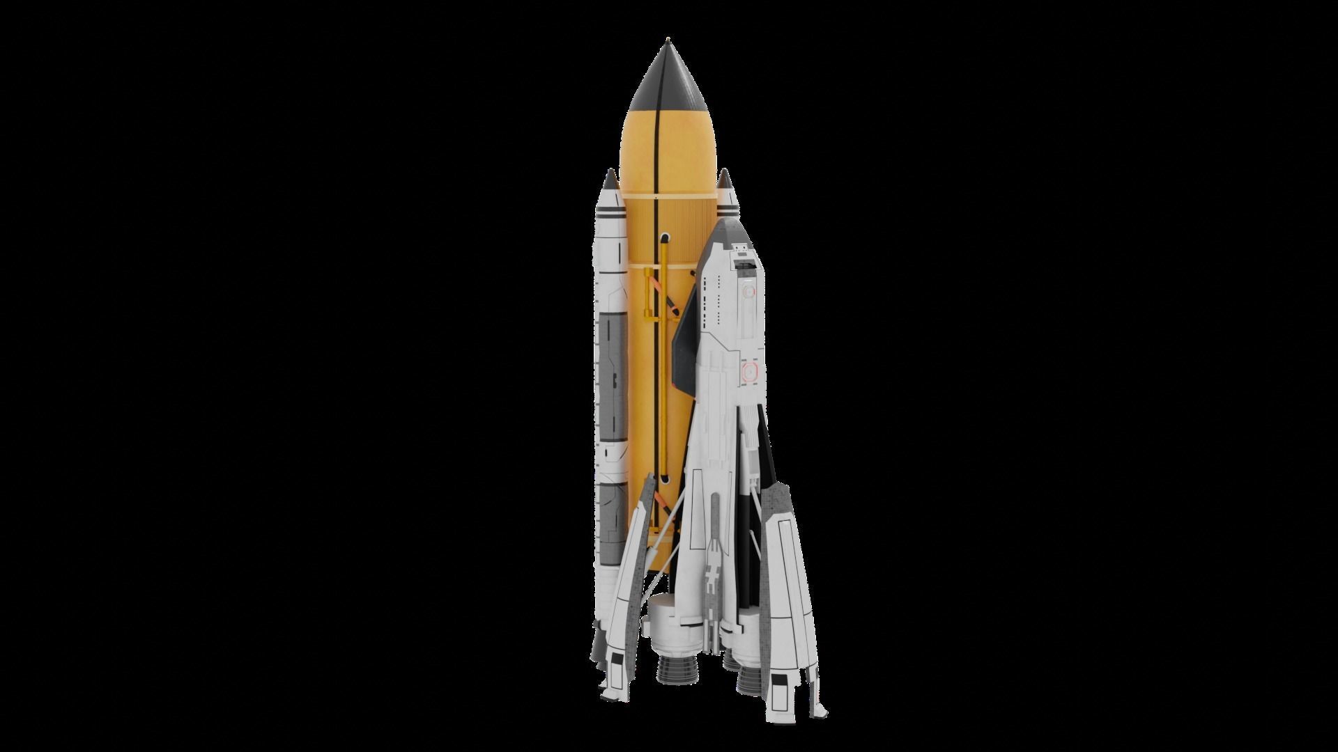 Rocket Launch 3D model | CGTrader