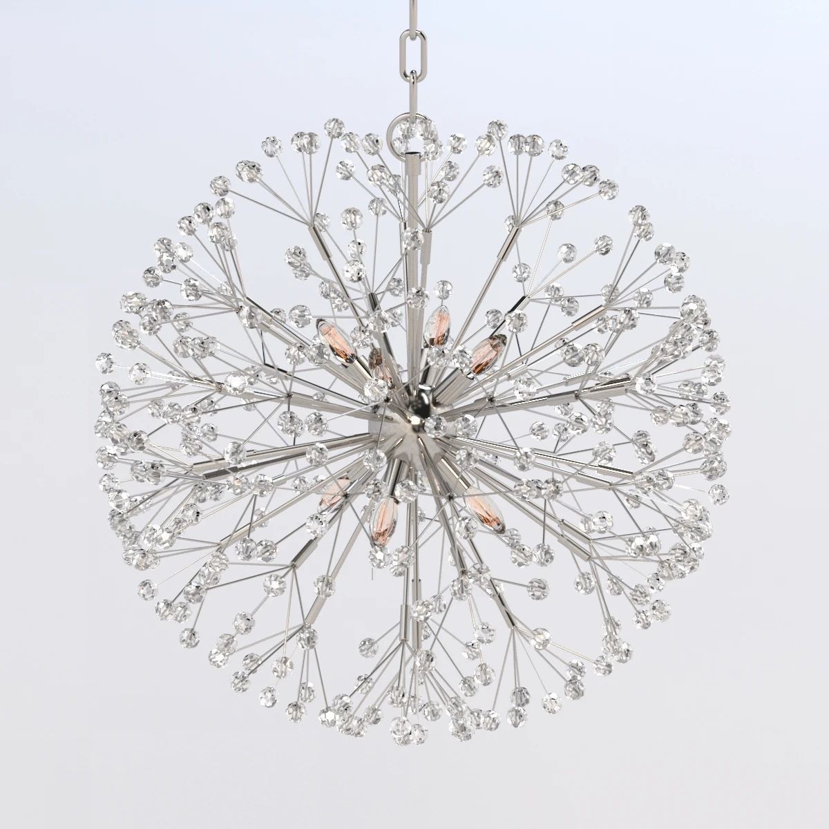 Hudson Dunkirk Detail Chandelier 3D model | CGTrader