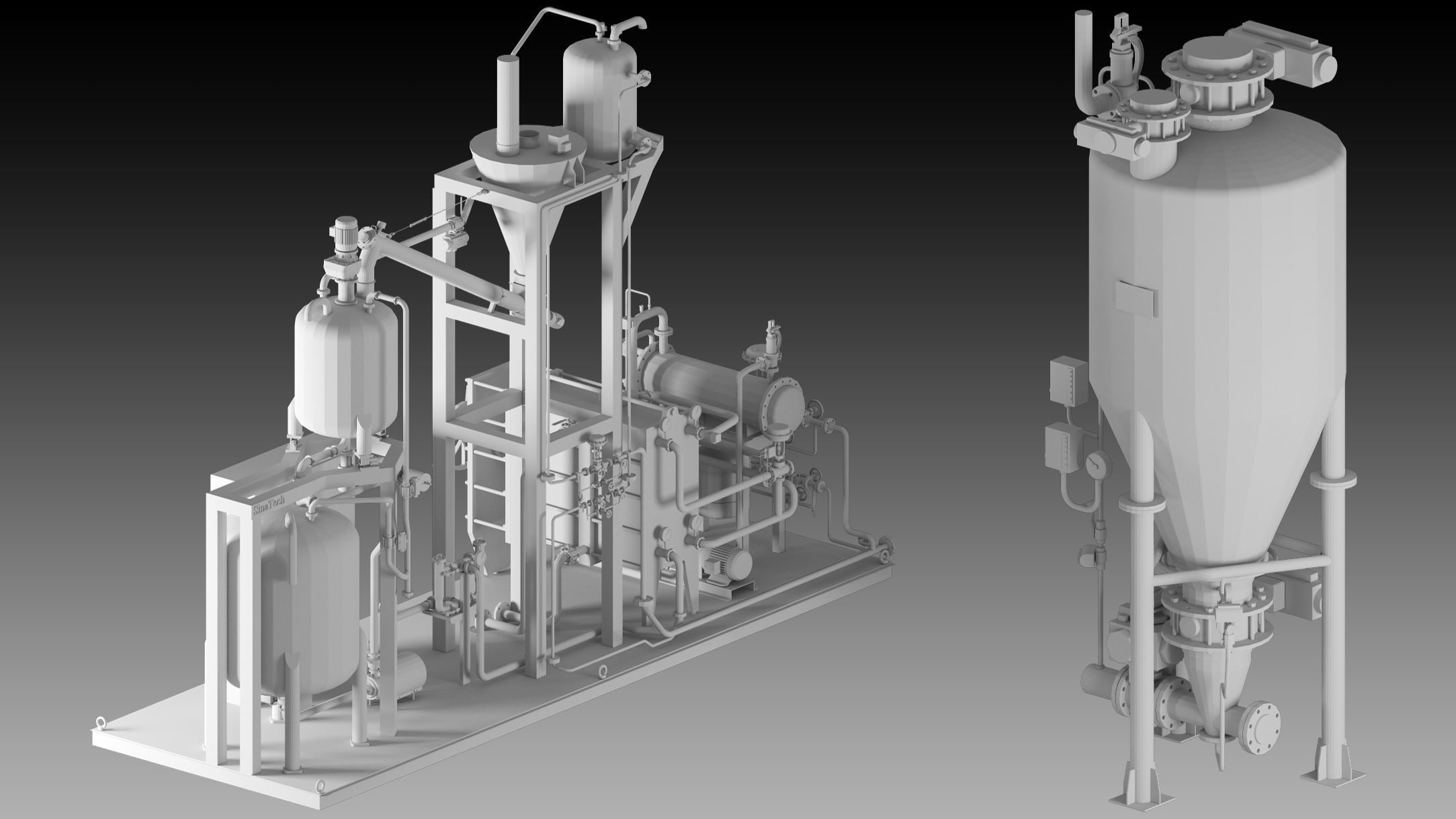 3D model 16 Factory Props-High detail 3d models- Vol 05 VR / AR / low ...