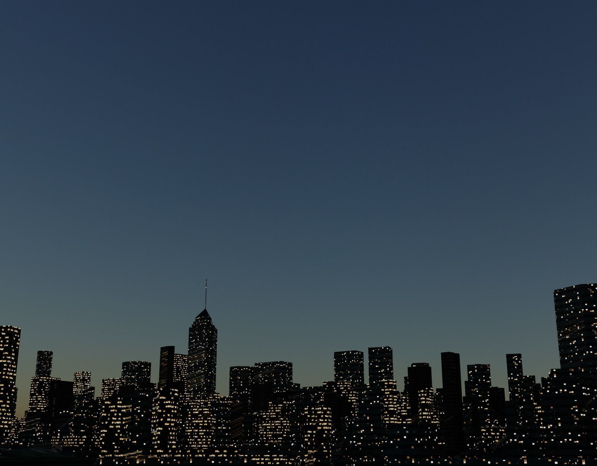 City a part of Hong Kong 3D model | CGTrader