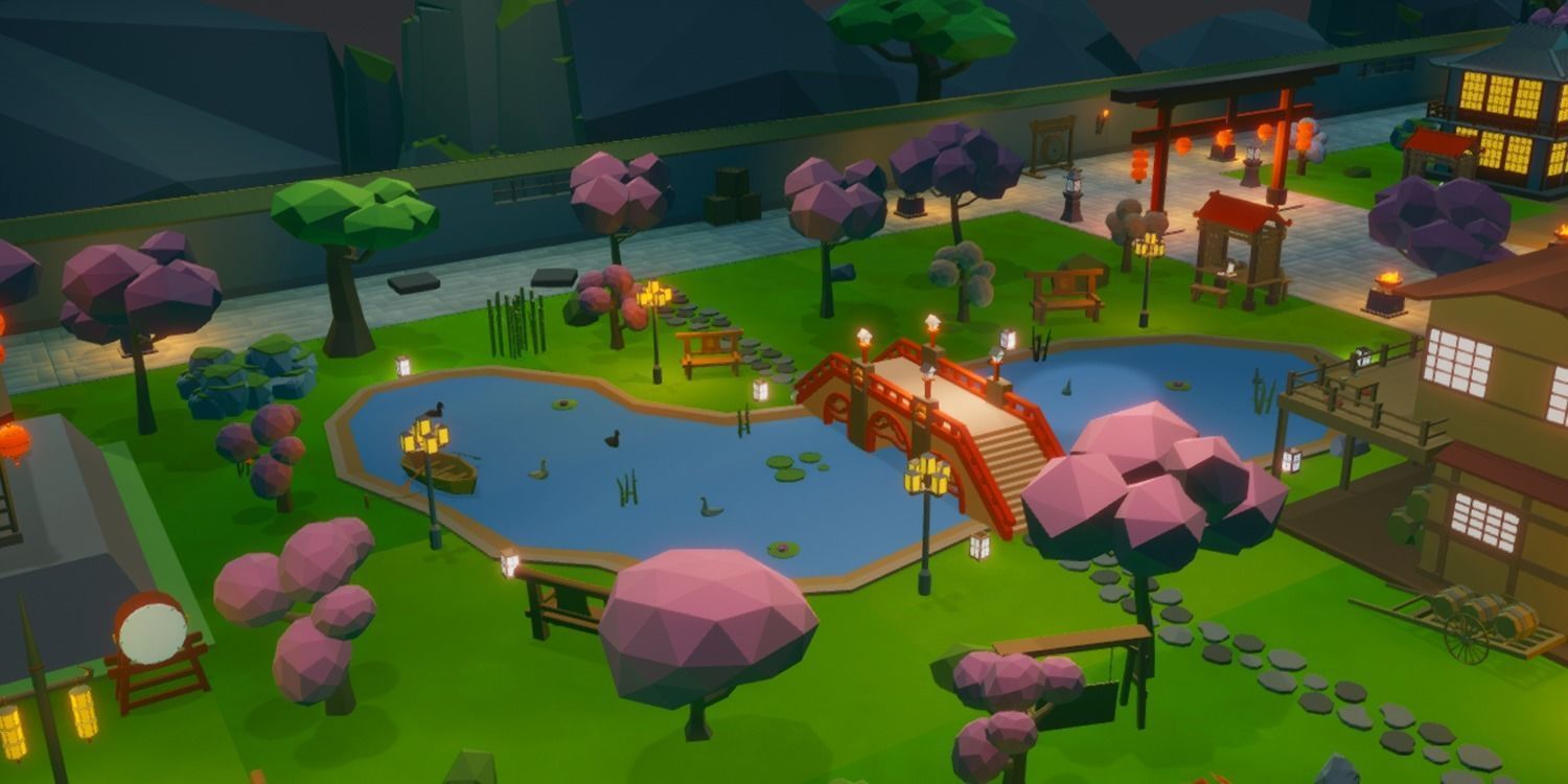 3D model Asian City VR / AR / low-poly | CGTrader