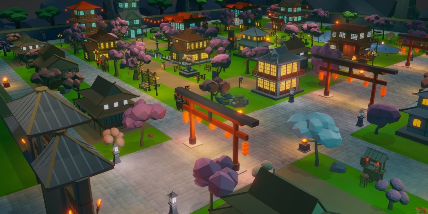 3D model Asian City VR / AR / low-poly | CGTrader