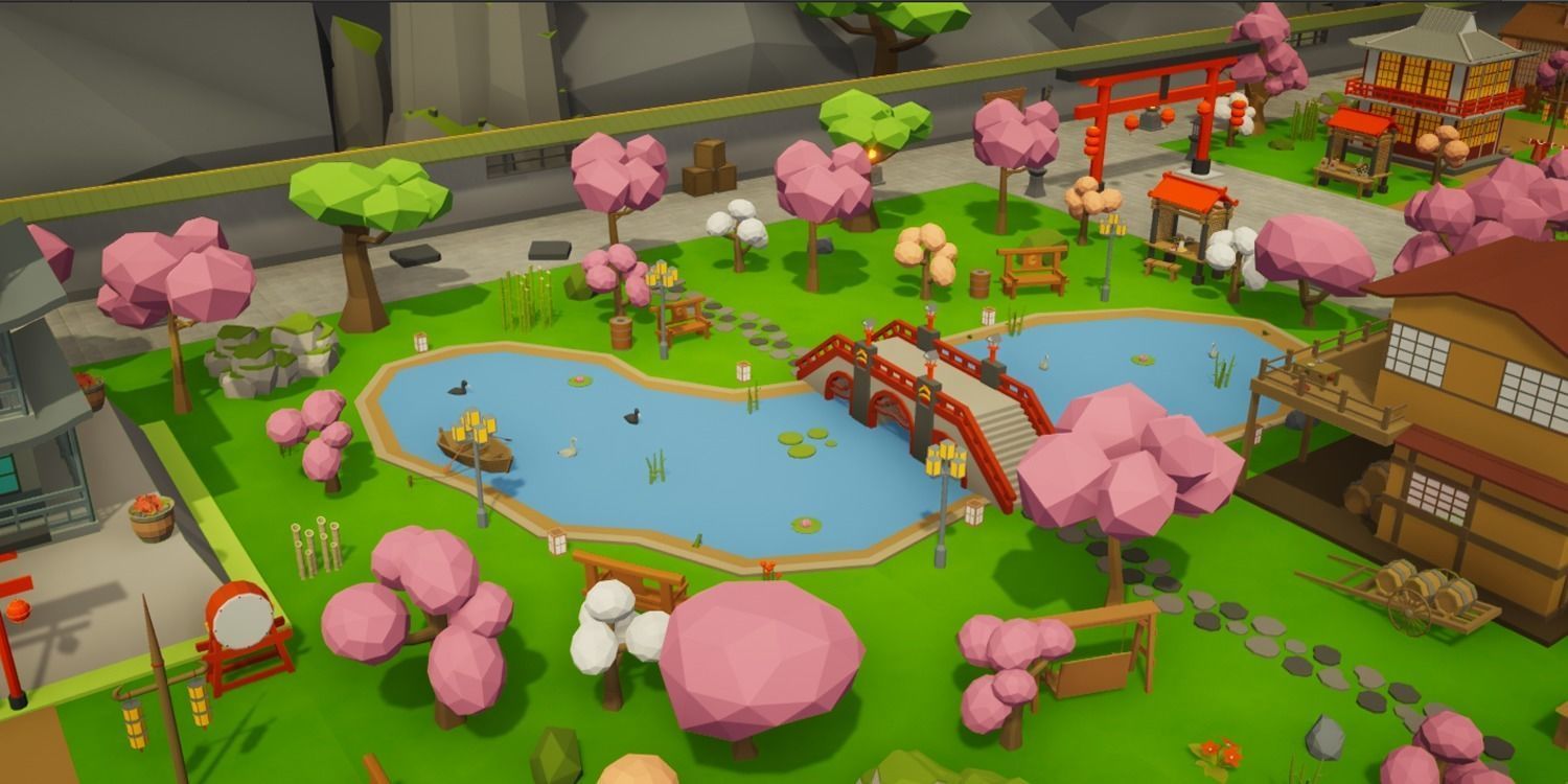 3D model Asian City VR / AR / low-poly | CGTrader