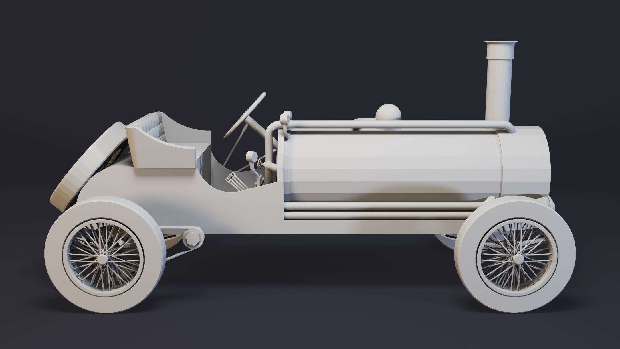 3D model 7- Classic Cars- High detail 3d models VR / AR / low-poly ...