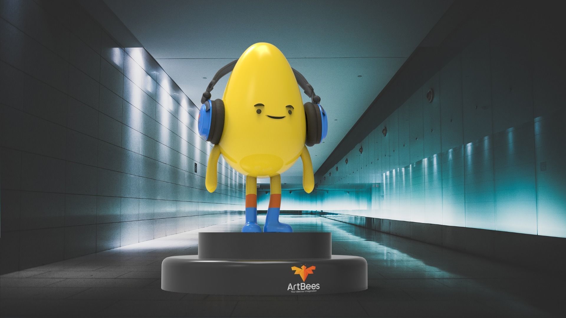 3D model Funny Fruity 3D Model VR / AR / low-poly | CGTrader