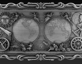 Worldmap 3D Models | CGTrader