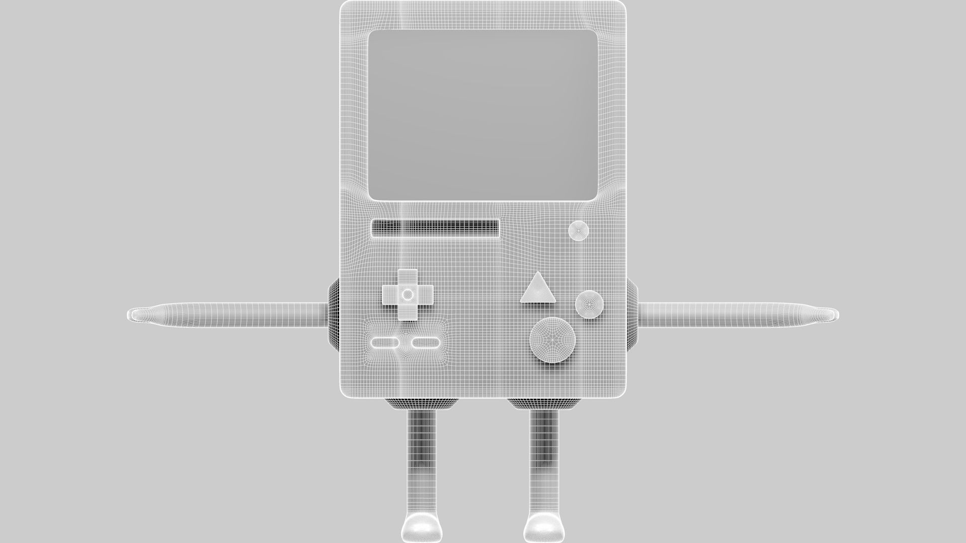 BMO Character Adventure Time 3D model | CGTrader