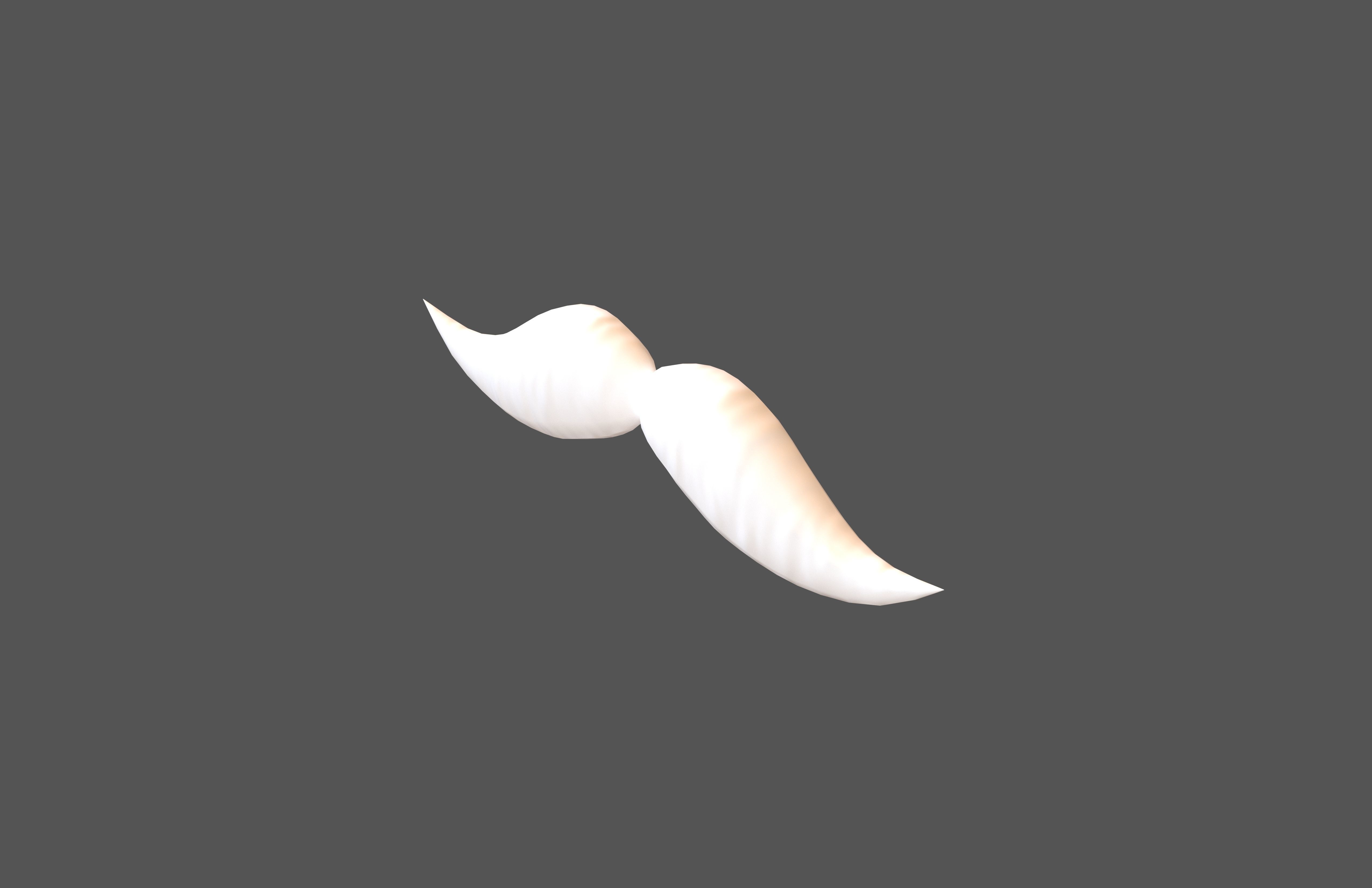 3D model Cartoon Mustache v4 006 VR / AR / low-poly | CGTrader