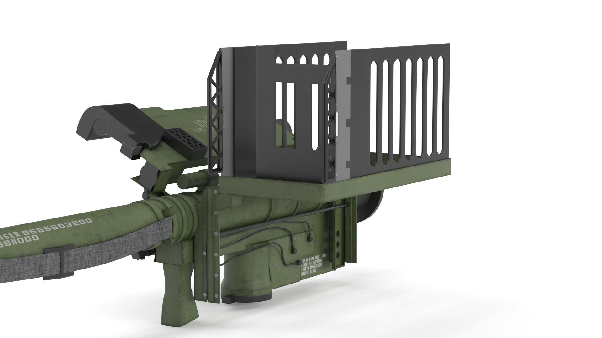 FIM 92 Stinger Missile Launcher 3D model | CGTrader