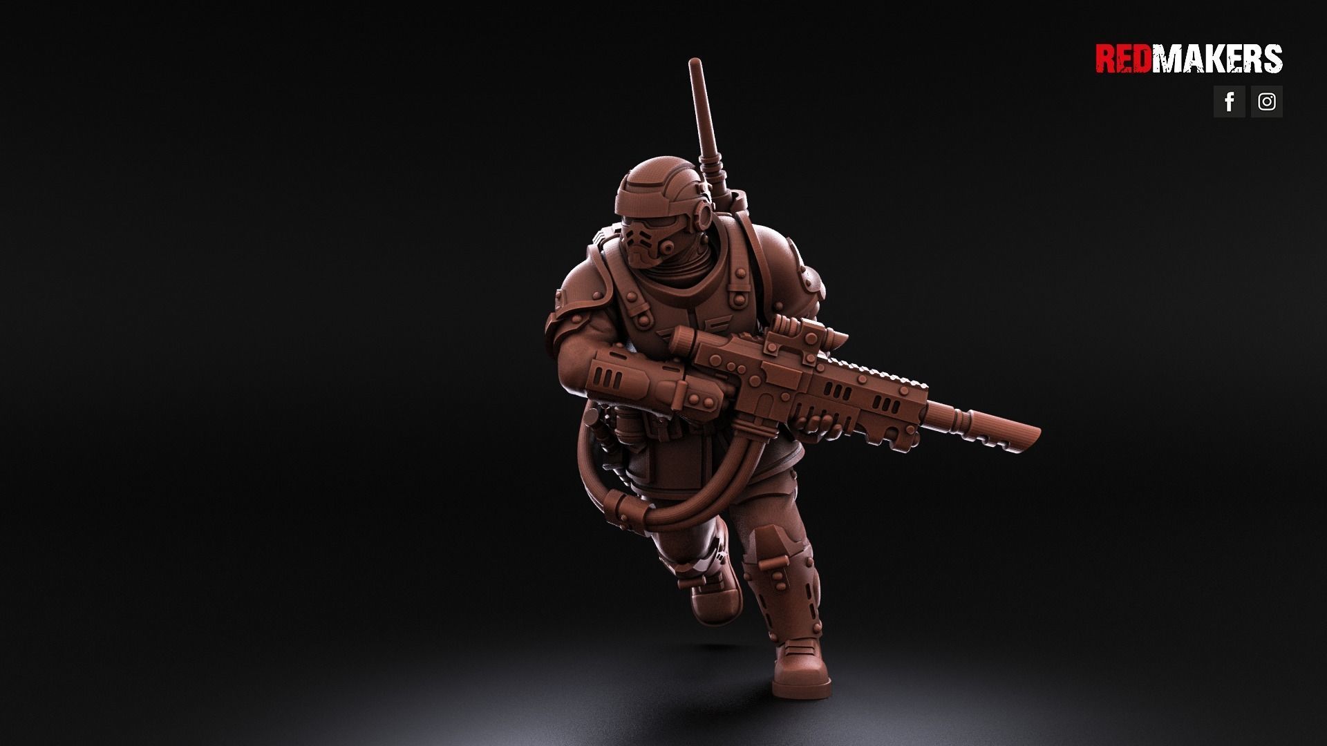 Shock Troops - Elite Squad of the Imperial Force 3D model 3D printable | CGTrader