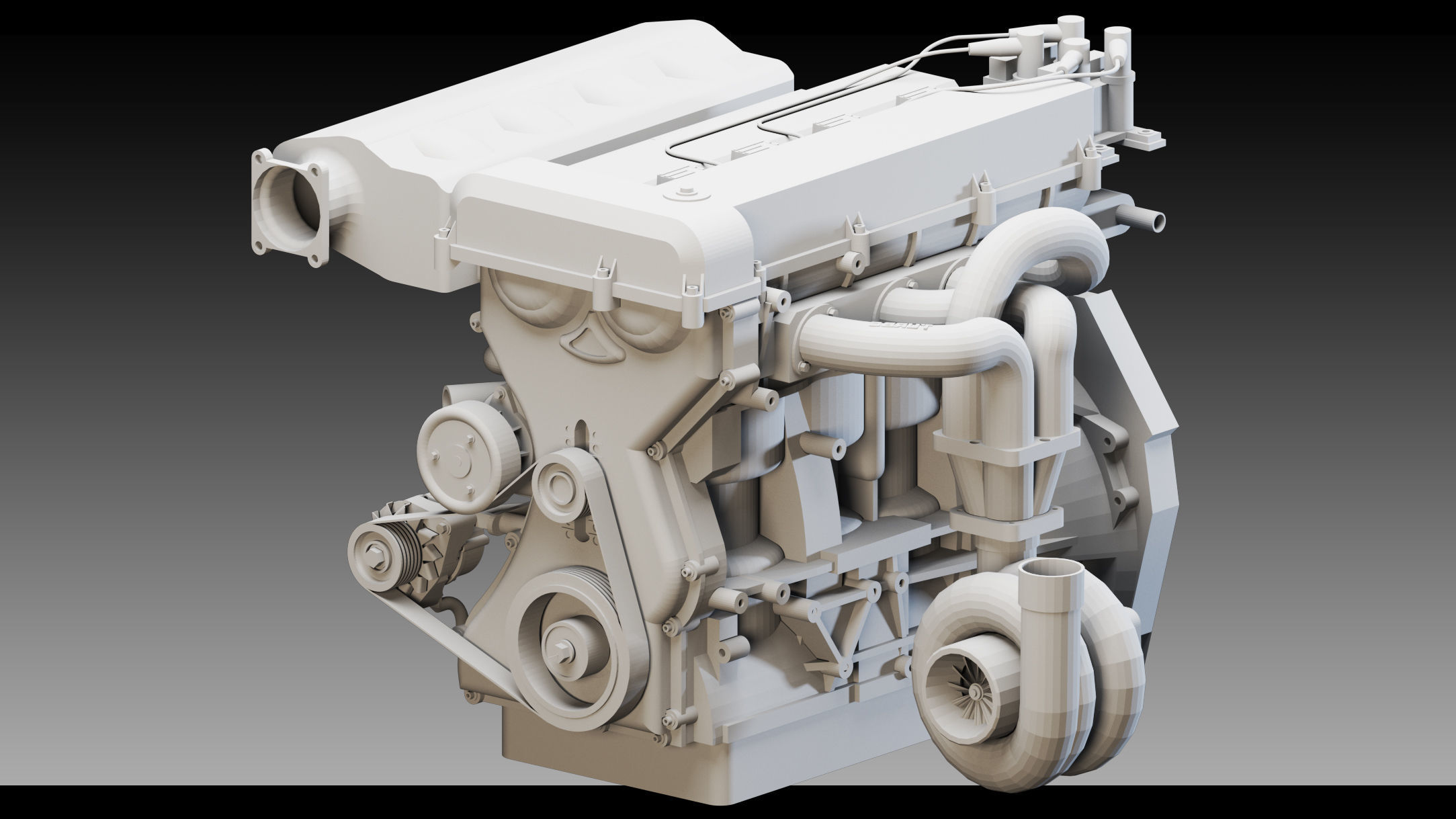 3D model 13 Industrial Engines- Vol 05- High detail 3d models VR / AR ...