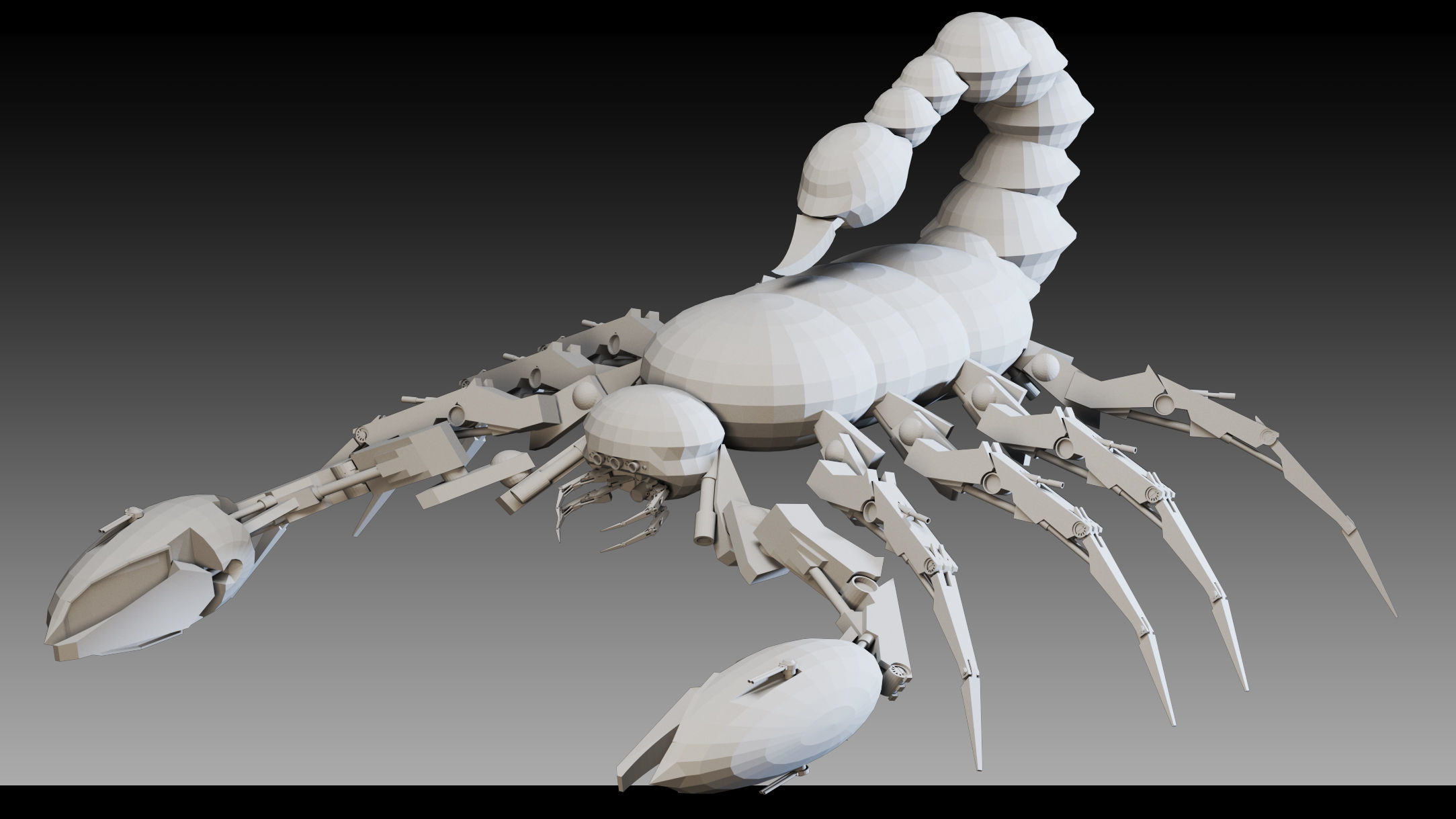 3D model 11 Creature Robots- Vol 03- High detail 3d models VR / AR ...
