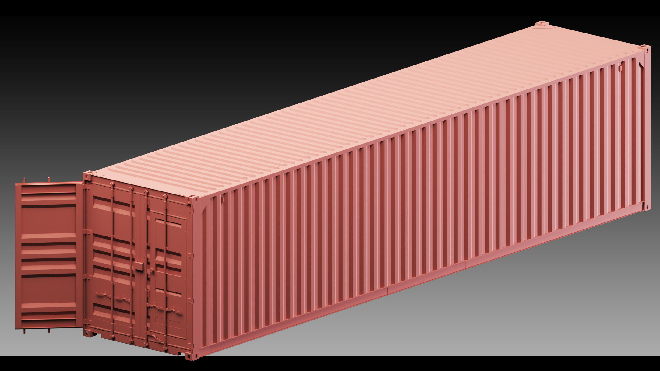 3D model 23 Shipping Containers- Vol 01- High detail 3d models VR / AR / low-poly | CGTrader
