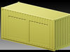3D model 18 Containers and Conex boxes- Vol 02- High detail 3d models ...