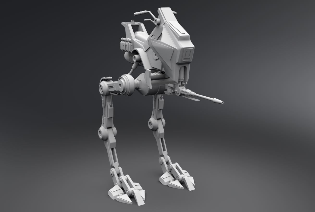 ATRT scale model 3D model 3D printable | CGTrader