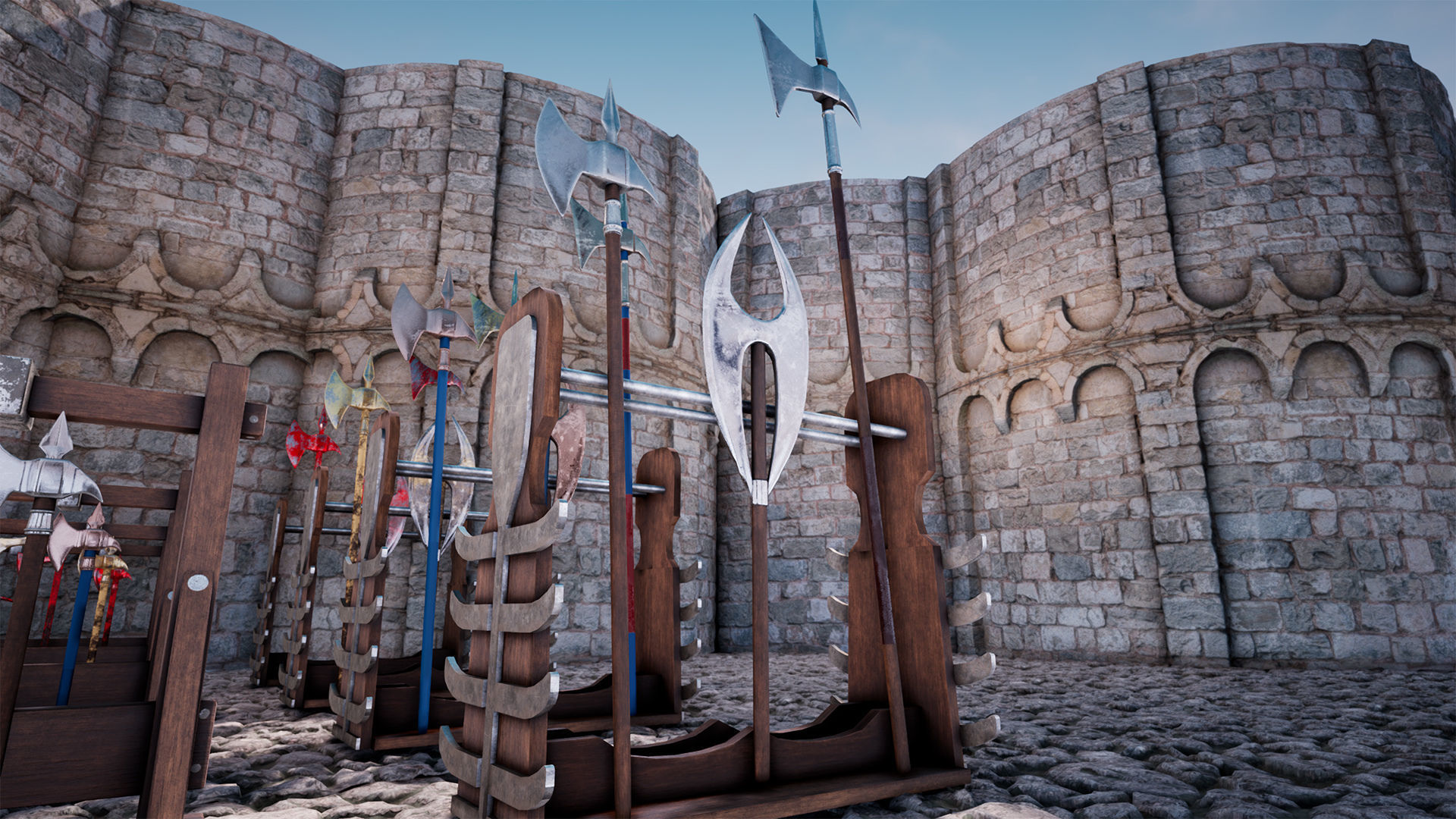 3D model War Axes Package 46 Variations VR / AR / low-poly | CGTrader