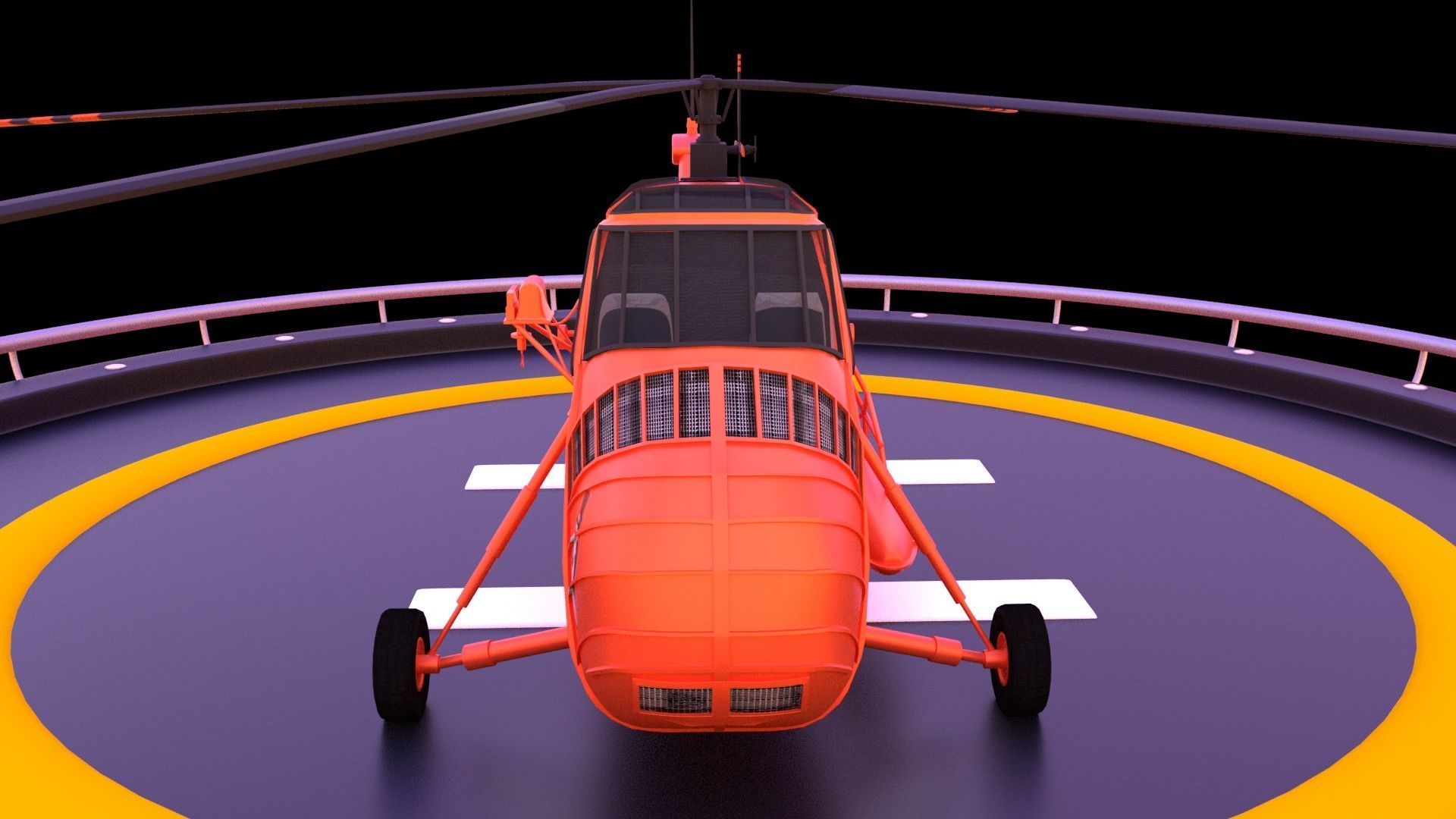 3D model Military helicopter VR / AR / low-poly | CGTrader