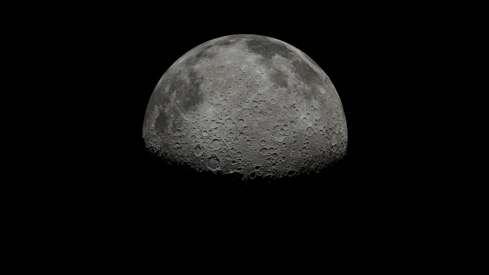 3d Moon model from nasa spacecraft 3D model | CGTrader