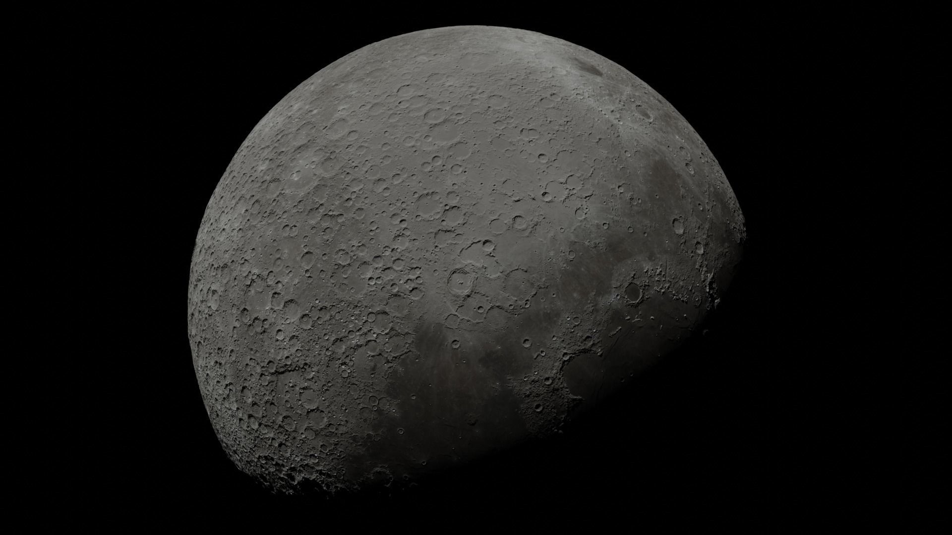 3d Moon model from nasa spacecraft 3D model | CGTrader