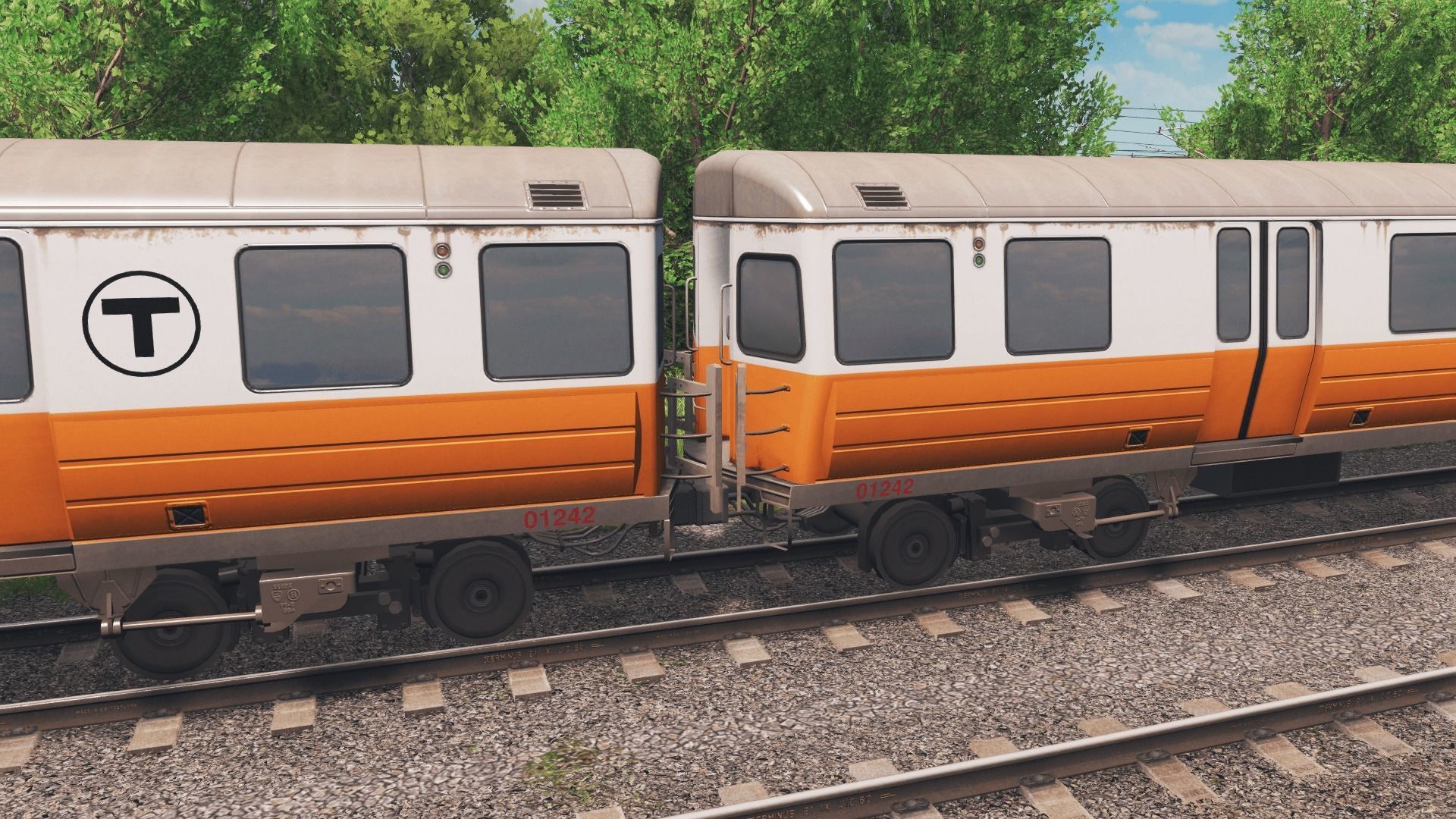 3D model MBTA 01200 Series Metro VR / AR / low-poly | CGTrader