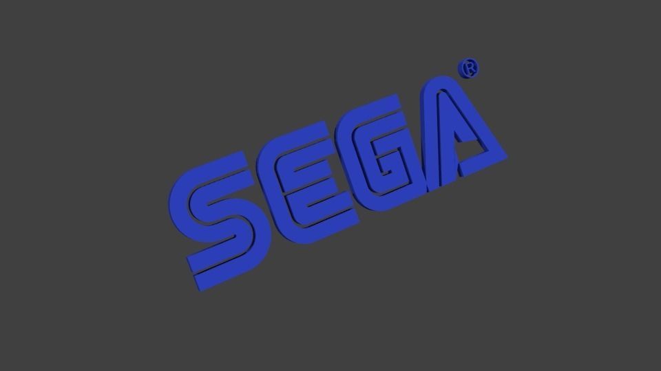 Sega Logo 3D model | CGTrader