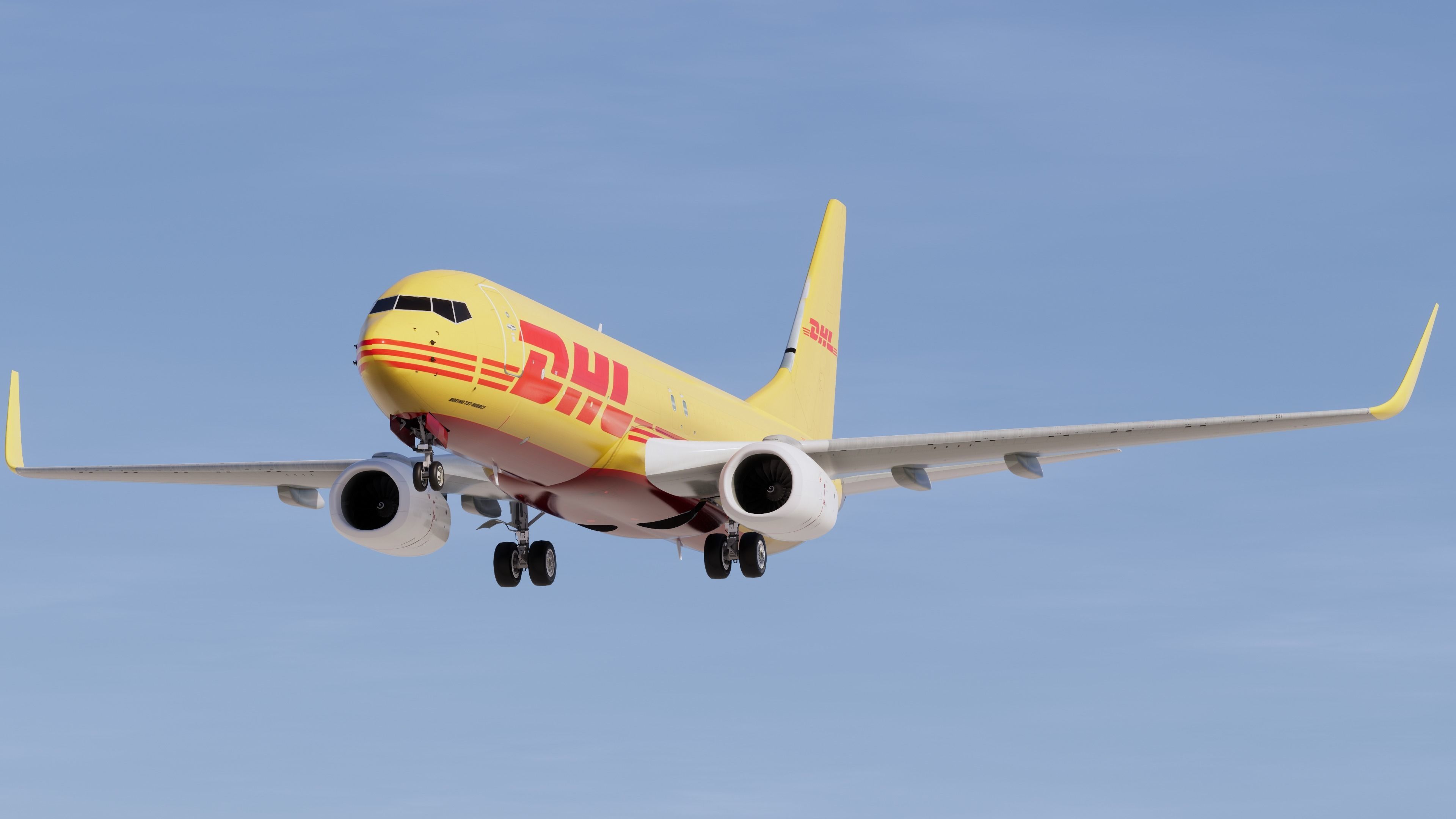 DHL Boeing 737-800 3D model | CGTrader