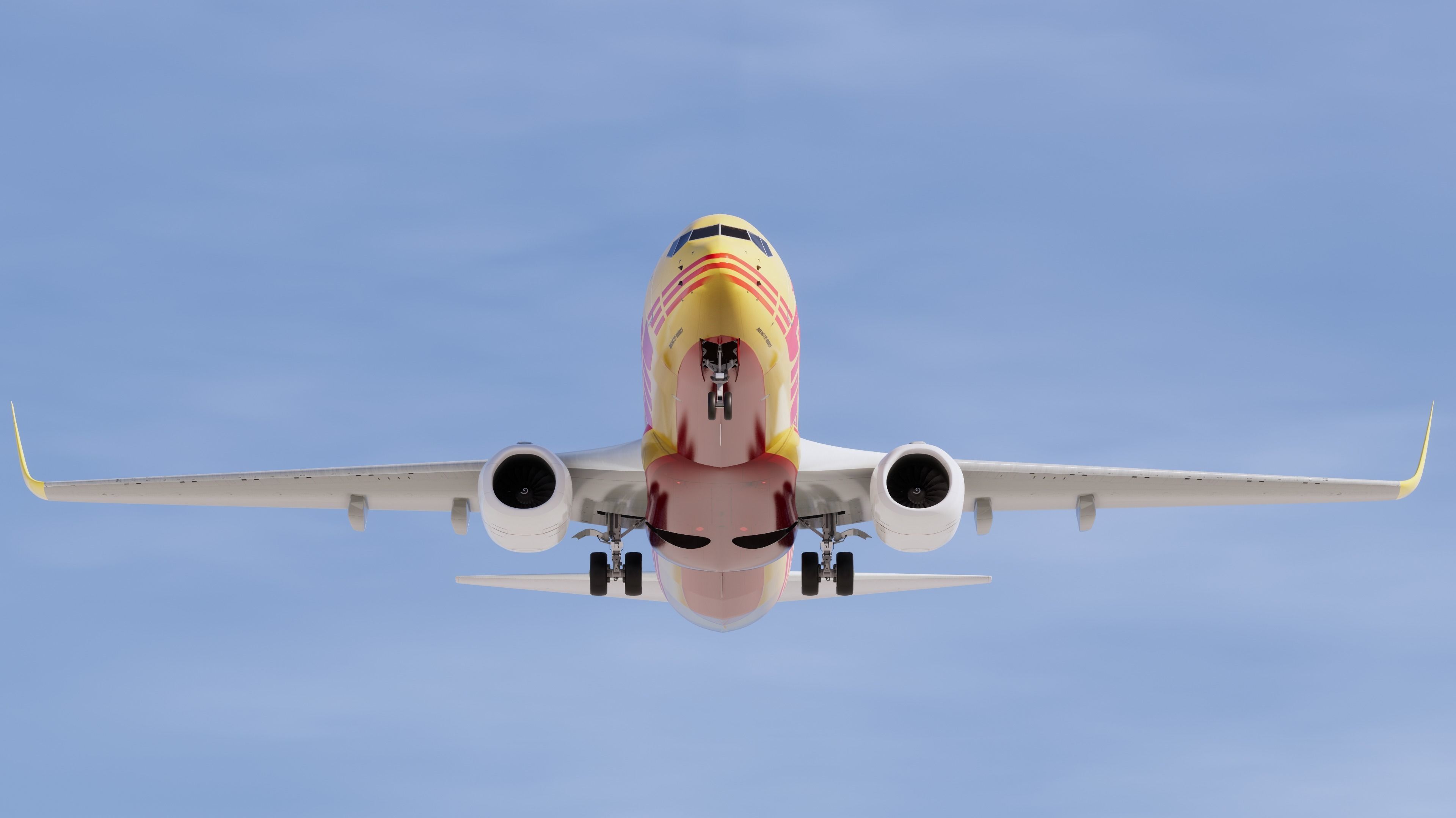 DHL Boeing 737-800 3D model | CGTrader