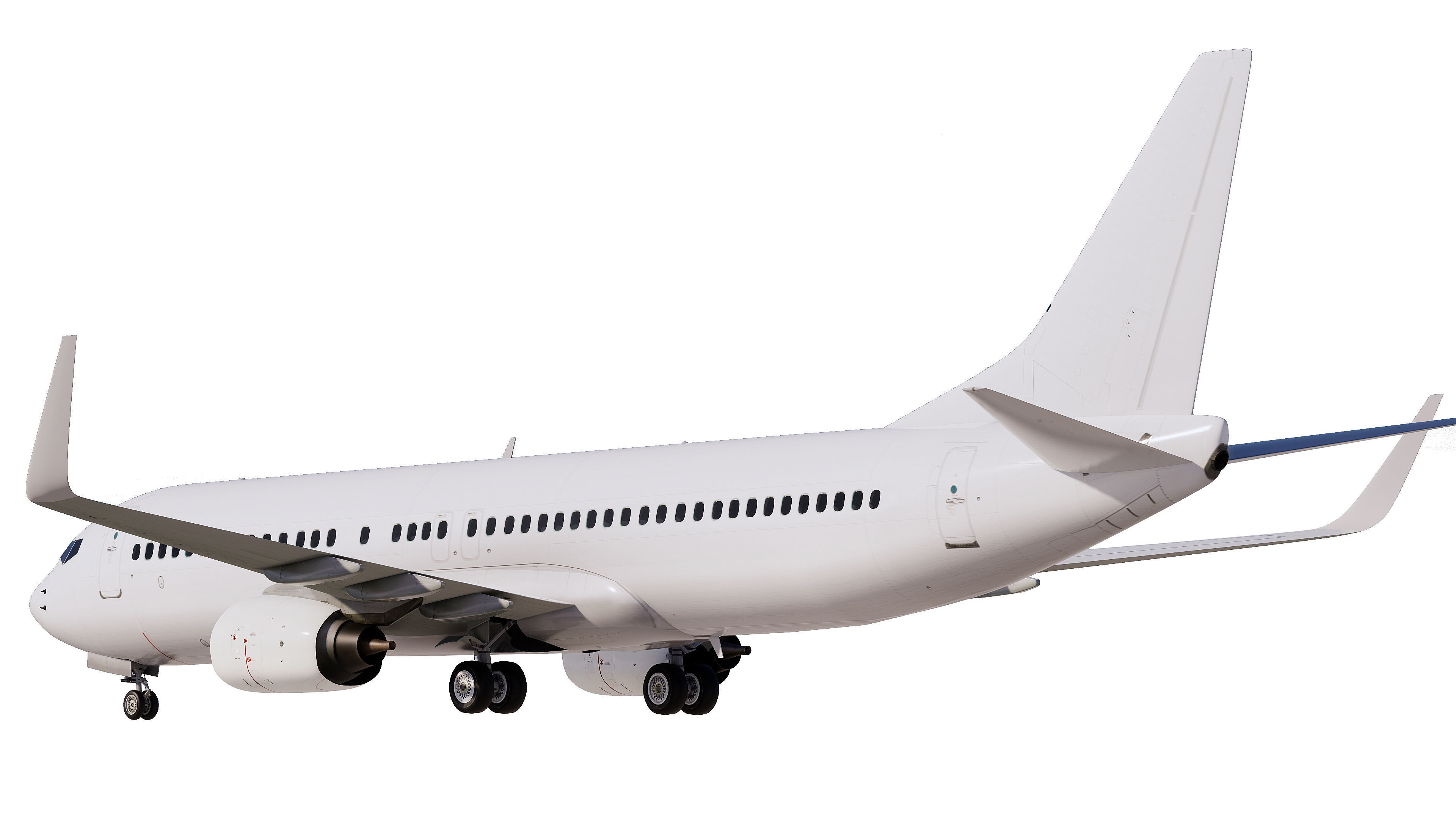 Boeing 737-800 Template 3D model | CGTrader