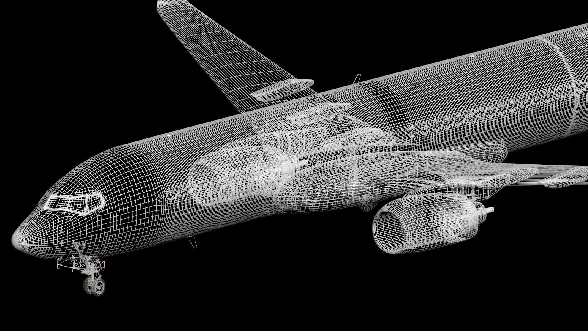 Boeing 737-800 Template 3D model | CGTrader