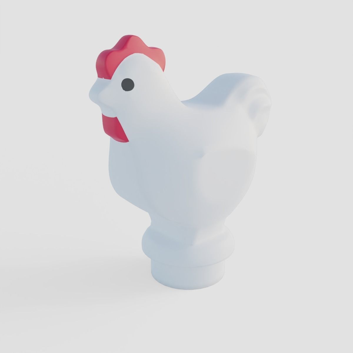 LEGO Chickenfig 3D model rigged | CGTrader