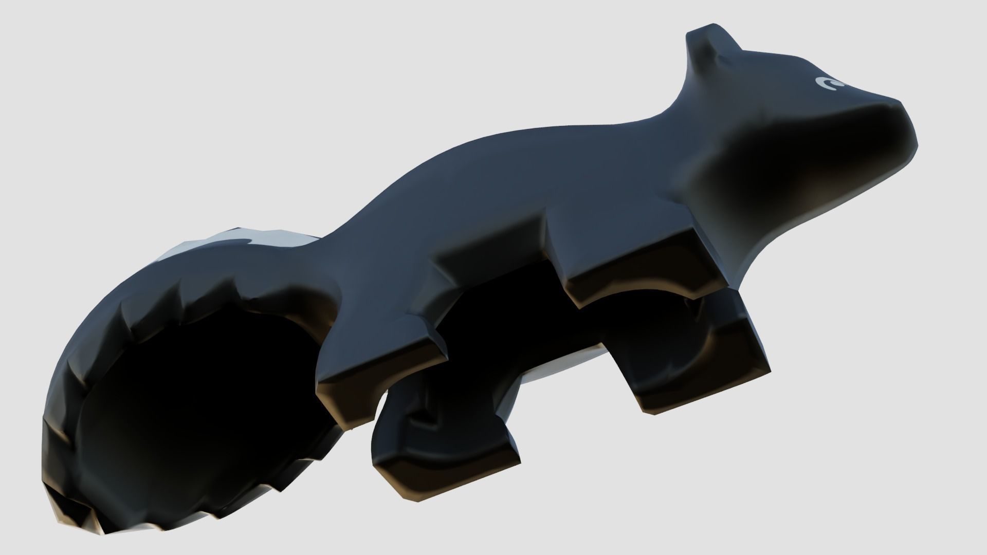 LEGO Skunkfig 3D model rigged | CGTrader