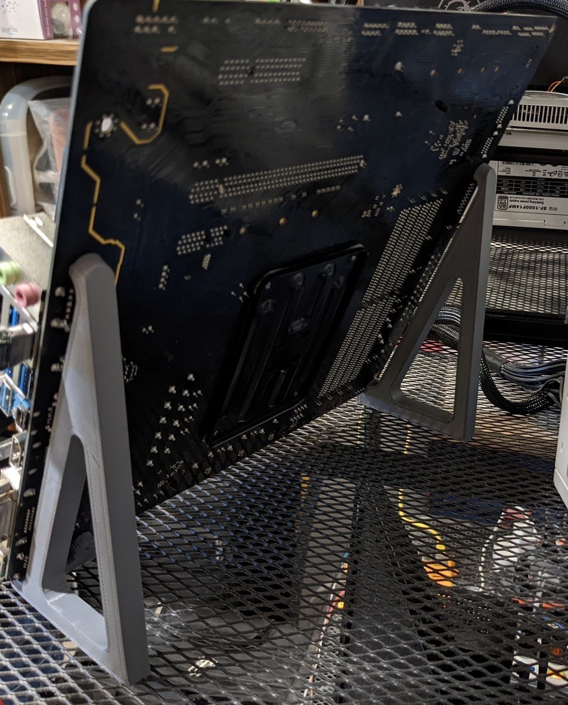 Motherboard Stand for CPU Mining 3D model 3D printable | CGTrader