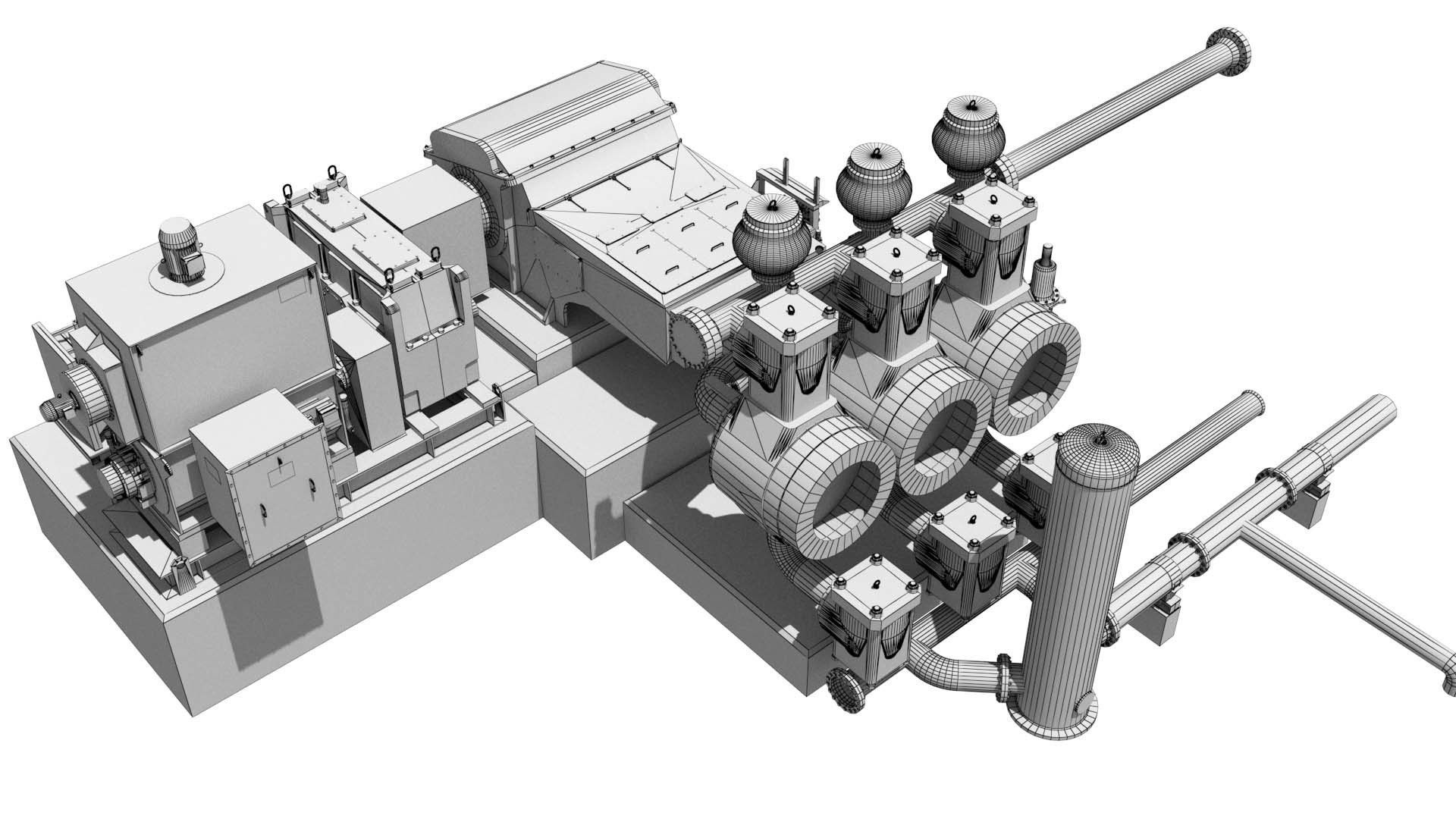 pump geho 3D model | CGTrader