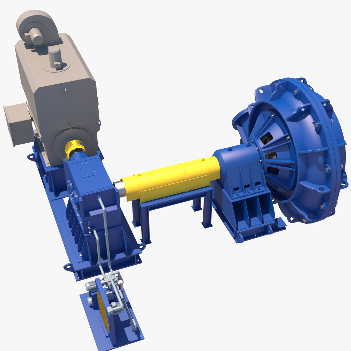 bomba warman 3D model | CGTrader