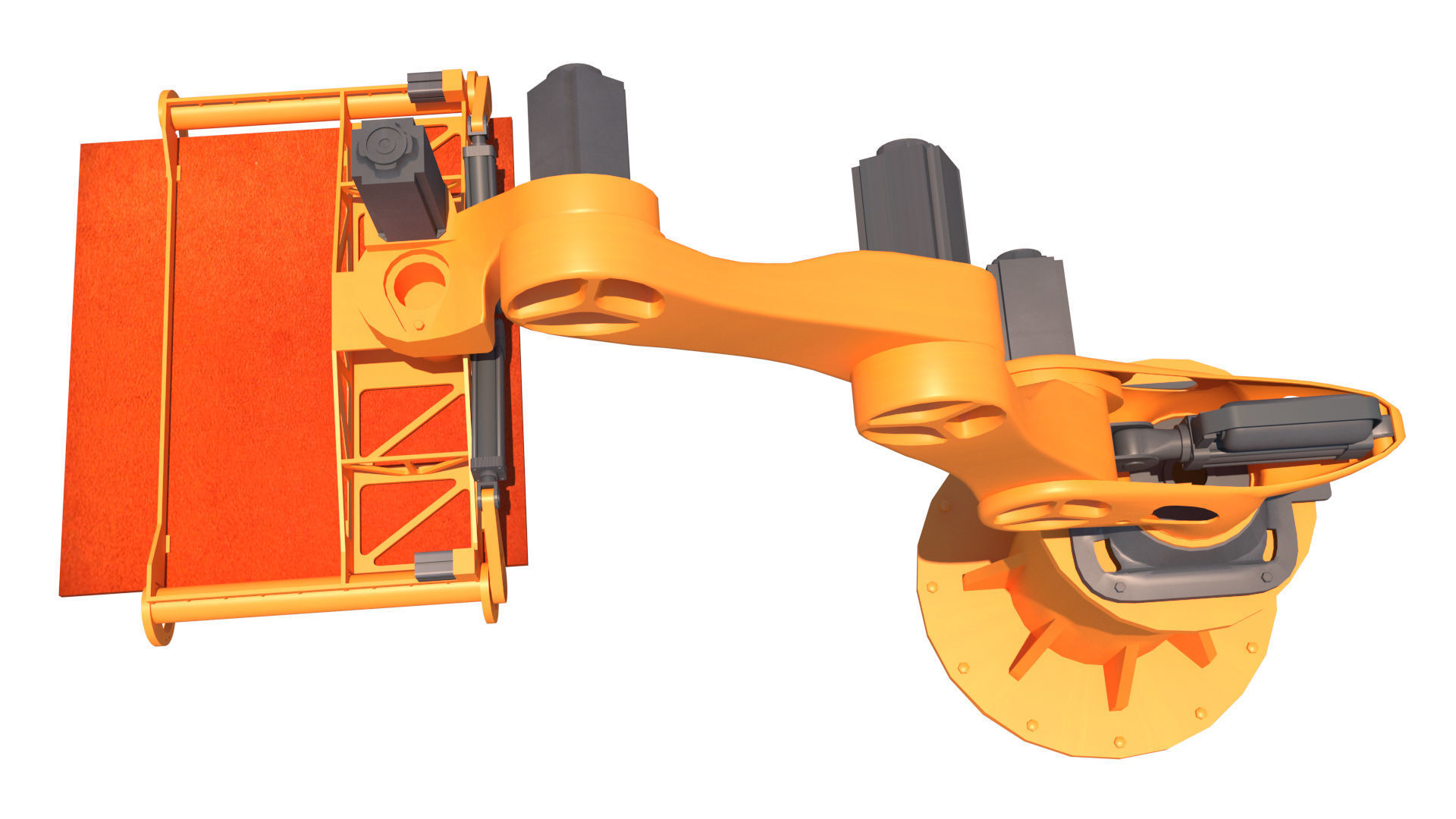 brazo robotico 3D model | CGTrader