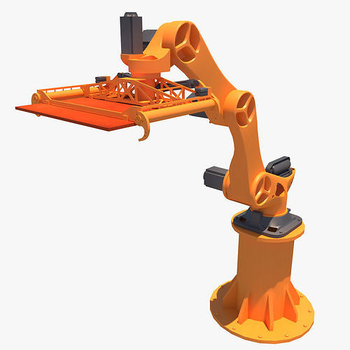 brazo robotico 3D model | CGTrader