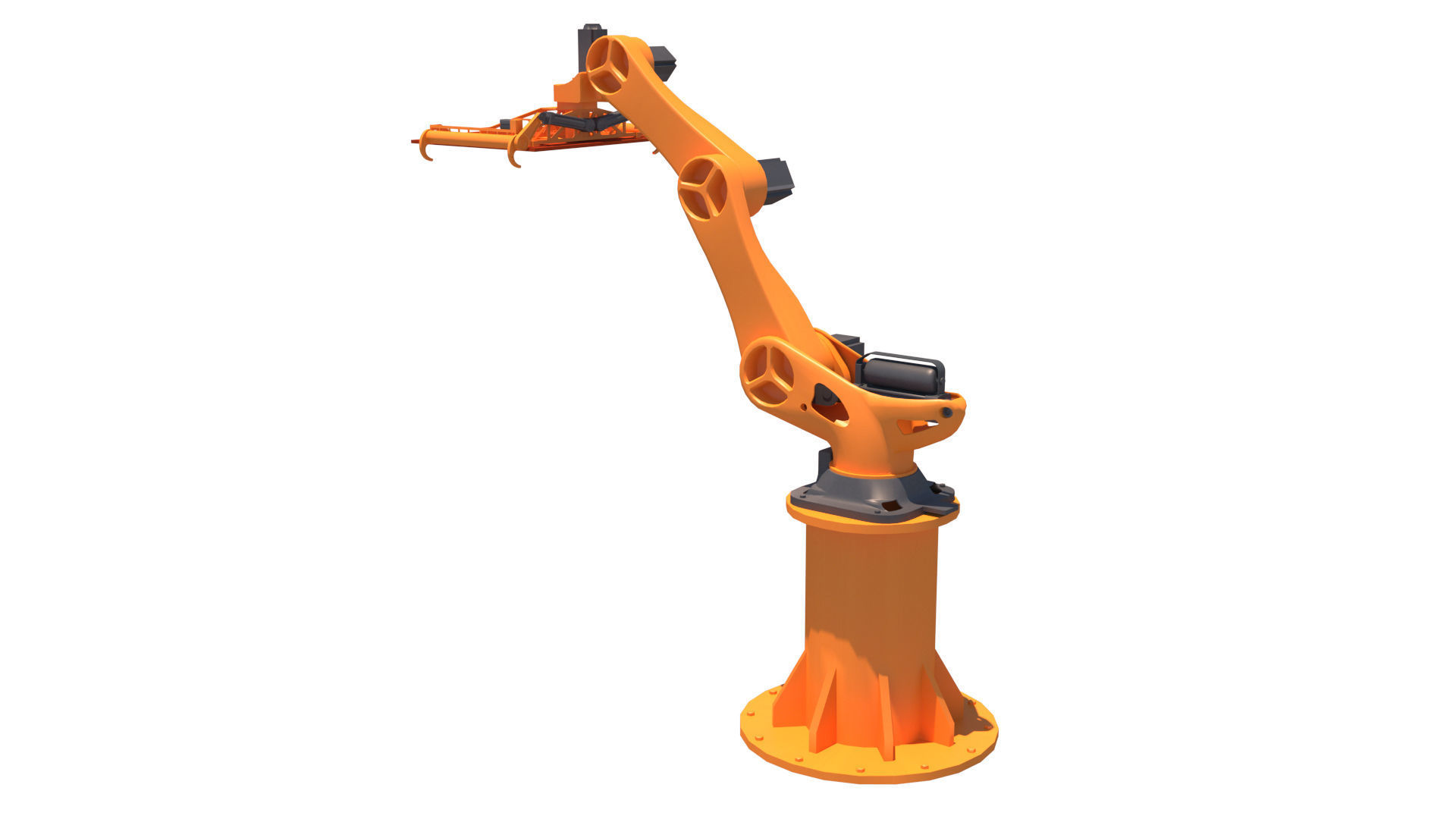 brazo robotico 3D model | CGTrader