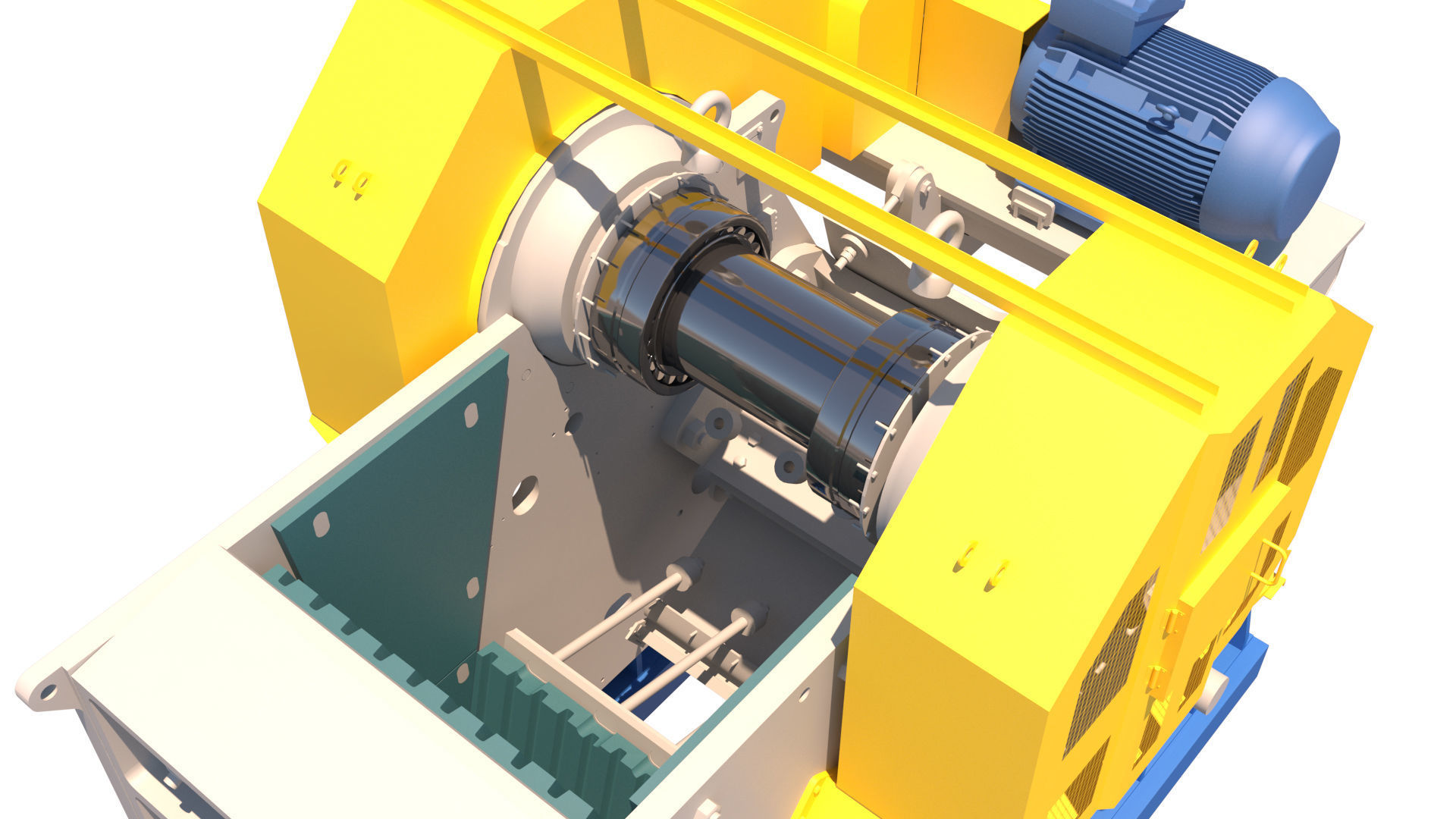 crusher chancador quijadas c160 3D model | CGTrader