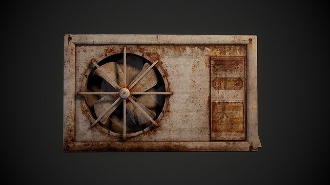 3D model AC Unit VR / AR / low-poly | CGTrader