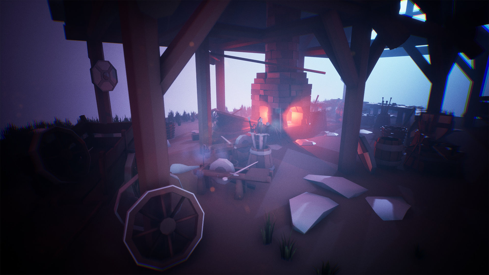 3D model Stylized Medieval Forge 53 Assets VR / AR / low-poly | CGTrader