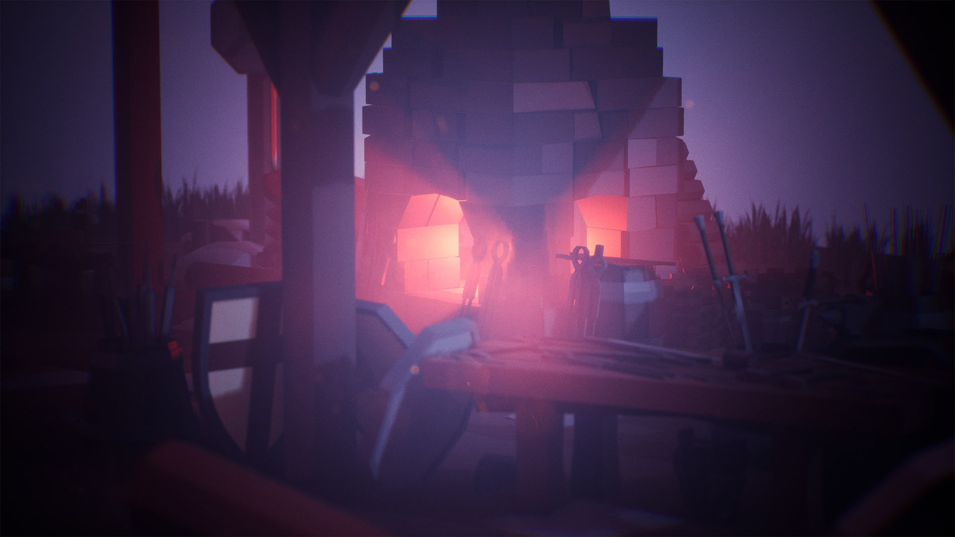 3D model Stylized Medieval Forge 53 Assets VR / AR / low-poly | CGTrader