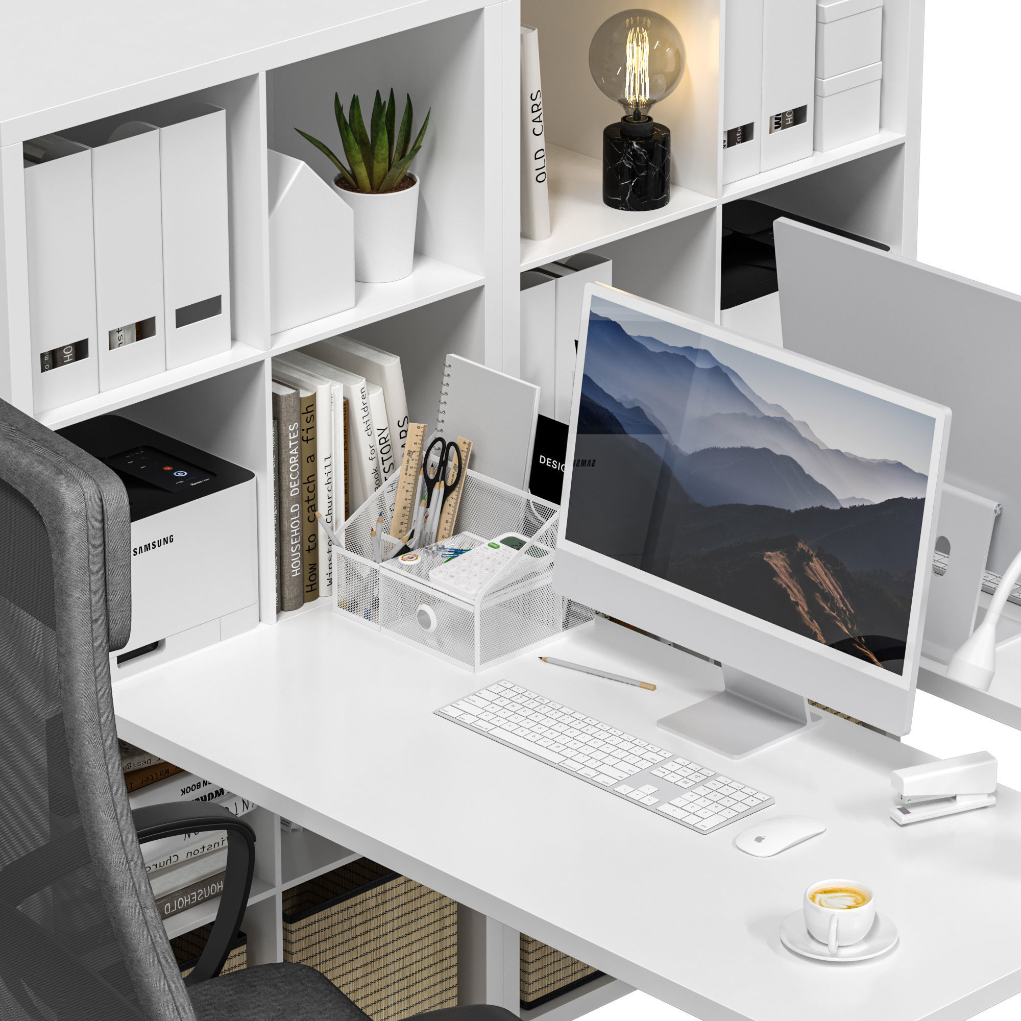 IKEA - Office workplace 29 3D model | CGTrader